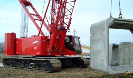 Manitowoc 555 Lattice Boom Crawler Crane For Sale Hoists & Material ...