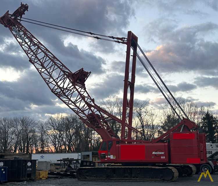 Manitowoc 888 Lattice Boom Crawler Crane For Sale Hoists & Material ...