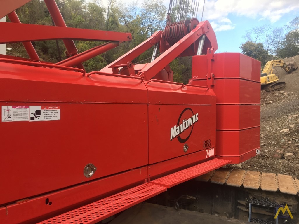 Manitowoc 888 230-Ton Lattice Boom Crawler Crane For Sale Hoists ...