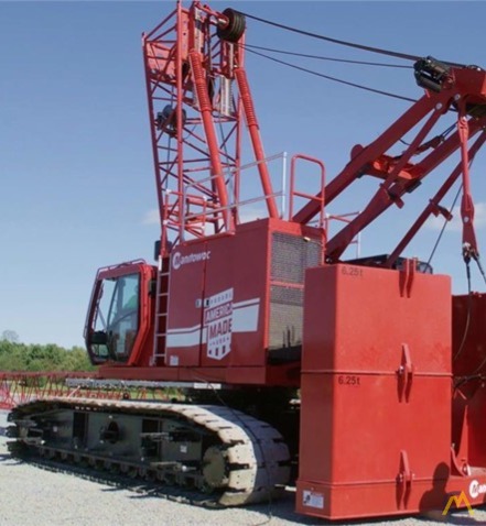 Manitowoc MLC100A-1 110-Ton Lattice Boom Crawler Crane For Sale Hoists ...