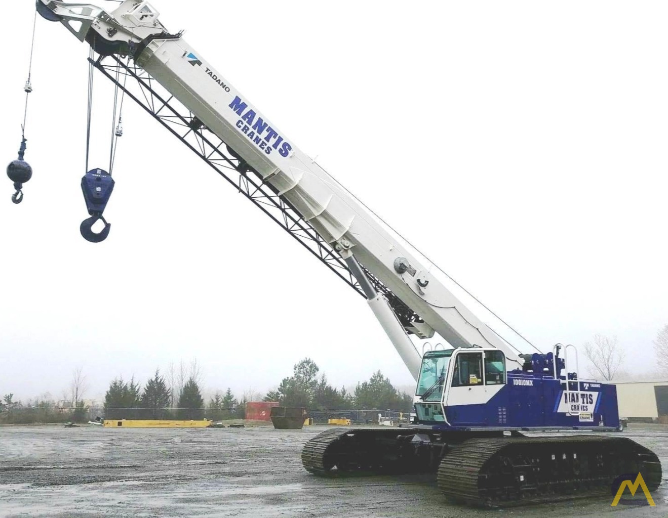 Tadano Mantis 10010MX 50-Ton Telescopic Boom Crawler Crane For Sale ...