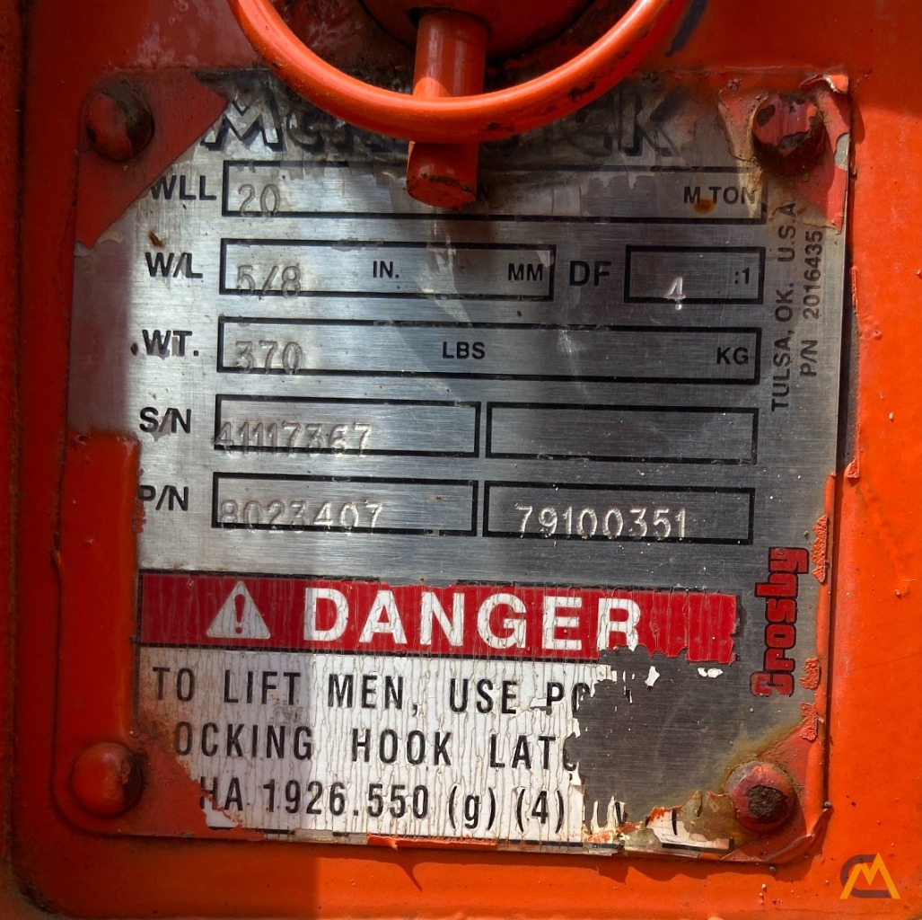 McKissick 20-Ton Hook Block For Sale Blocks Parts Attachments ...