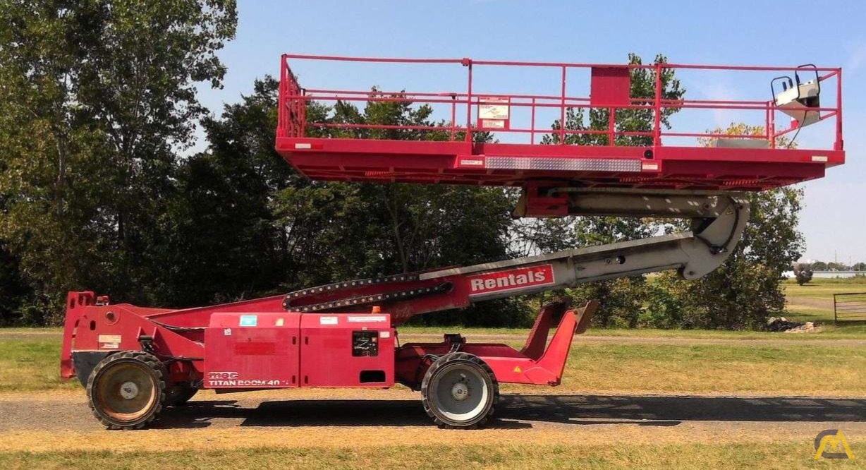 MEC Titan Boom 40-S Heavy Capacity Telescopic Lift For Sale (Auction ...