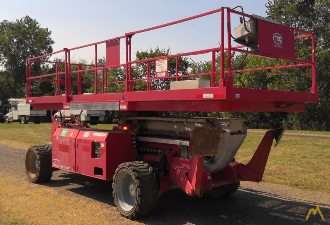 MEC Titan Boom 40-S Heavy Capacity Telescopic Lift For Sale (Auction ...