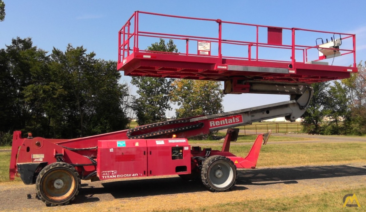 MEC Titan Boom 40-S Heavy Capacity Telescopic Lift For Sale (Auction ...