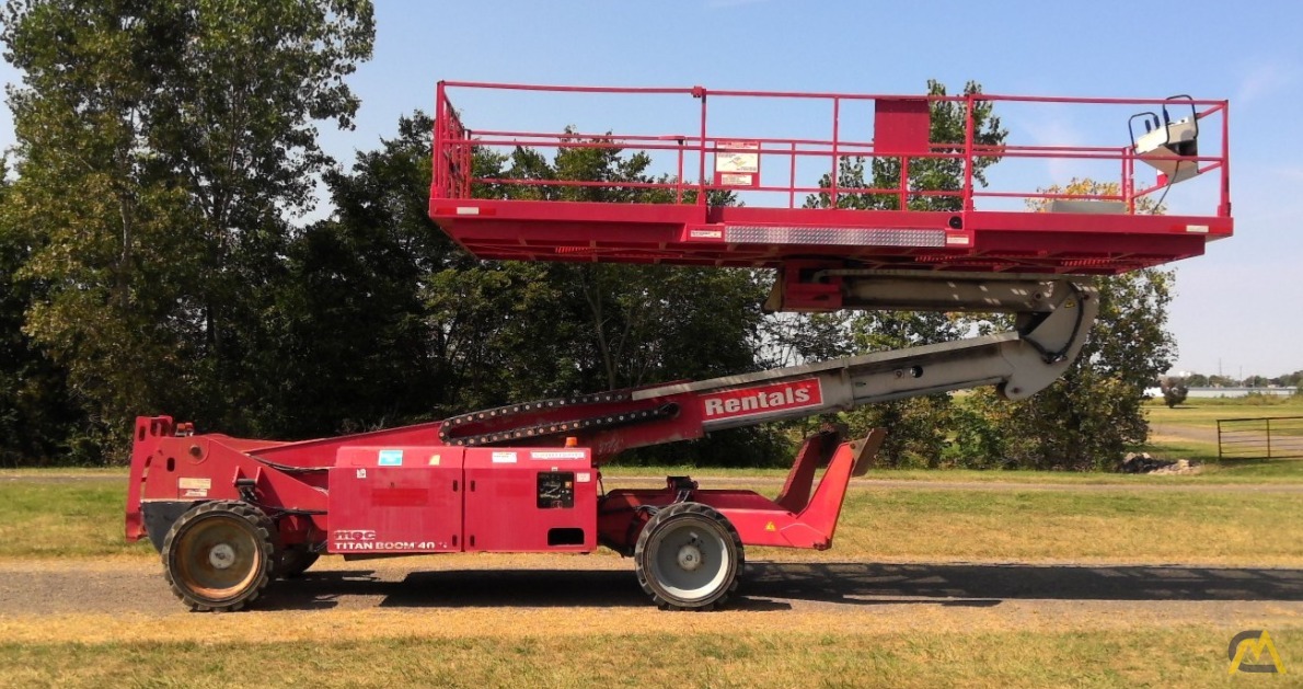 MEC Titan Boom 40-S Heavy Capacity Telescopic Lift For Sale (Auction ...