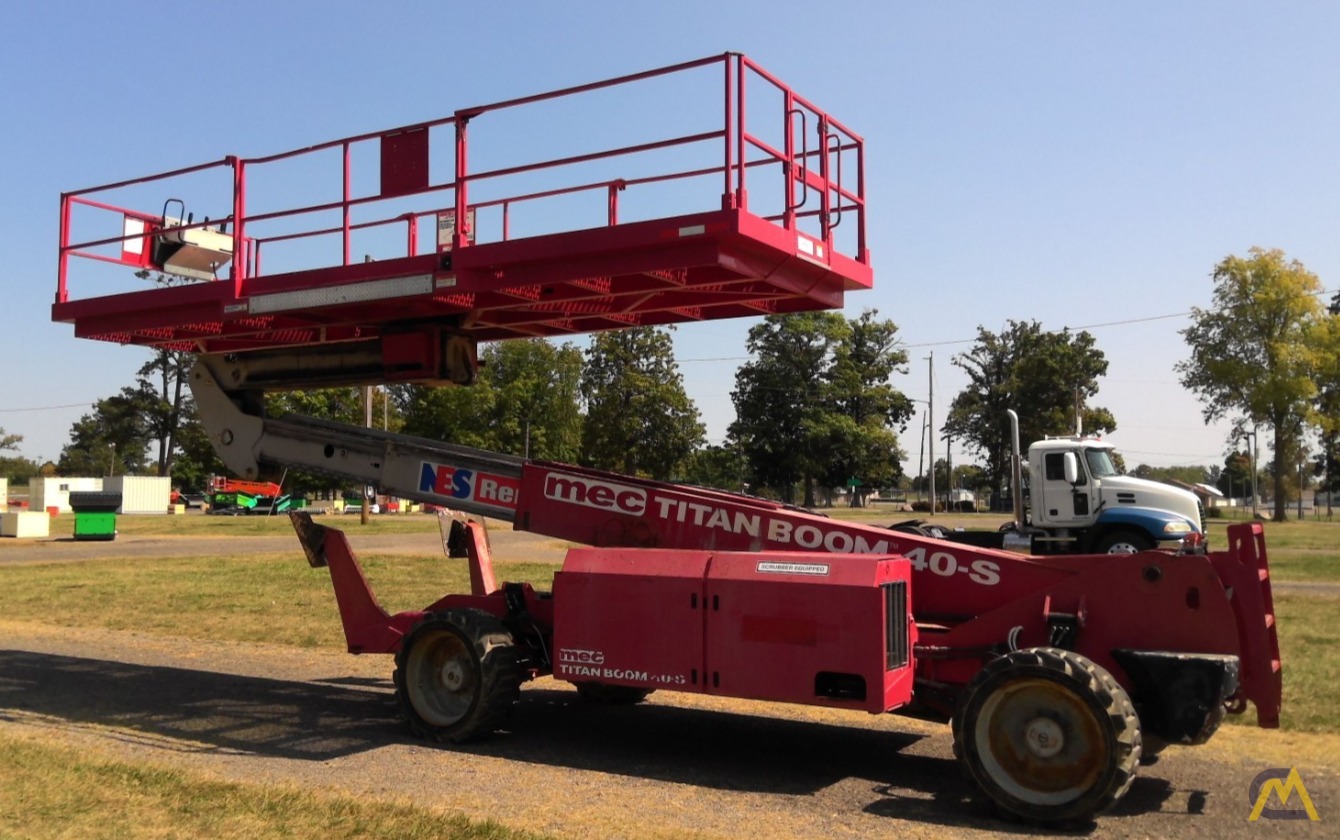 MEC Titan Boom 40-S Heavy Capacity Telescopic Lift For Sale (Auction ...