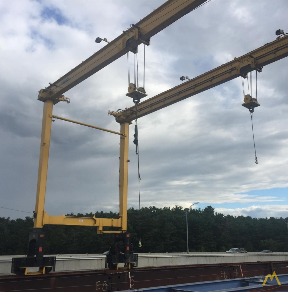 Mi-Jack Rail MJ 85 Mounted Gantry Cranes For Sale Hoists & Material ...