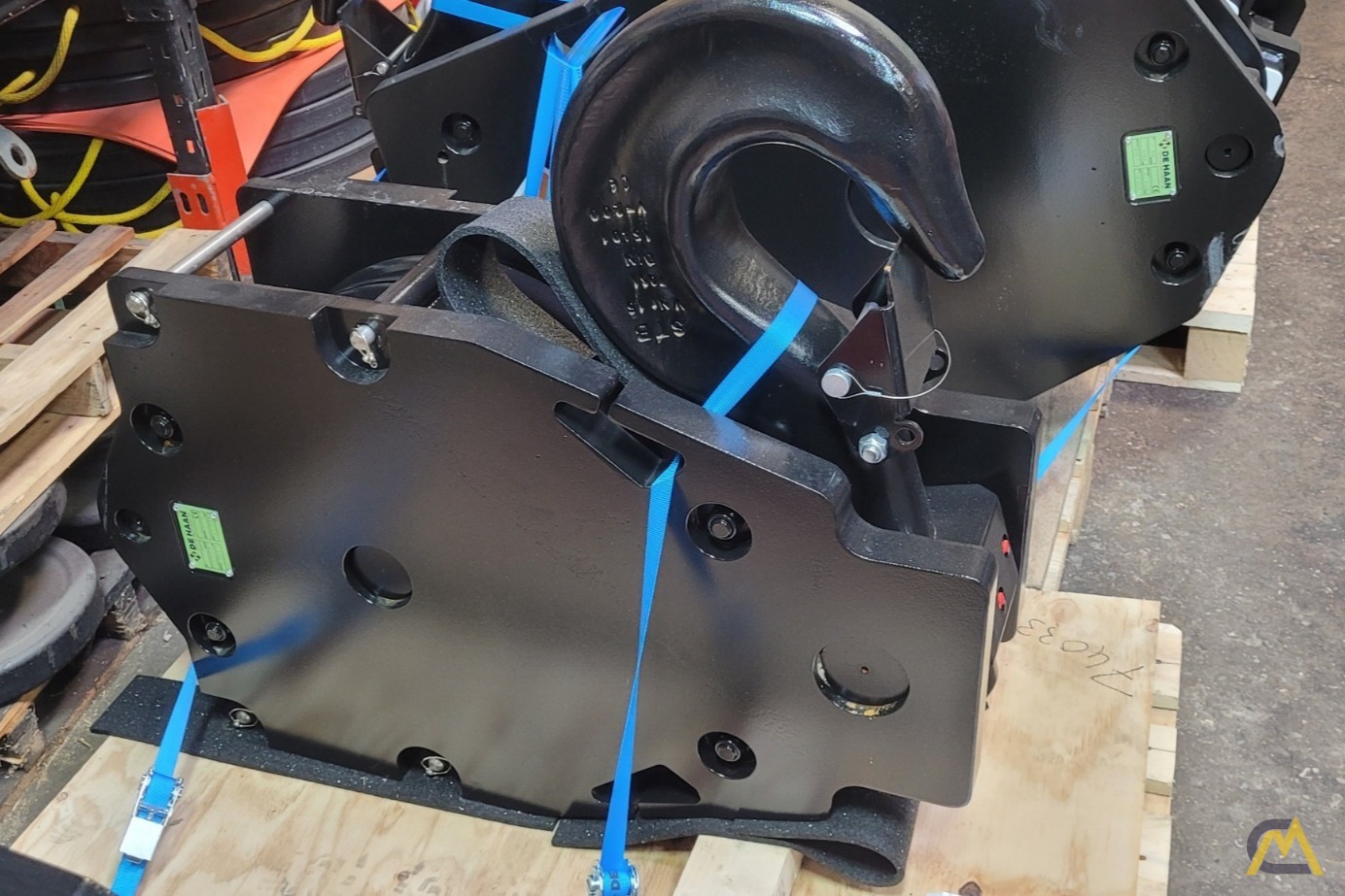 **MULTIPLE UNITS AVAILABLE** New 60 Ton 3 Sheave Hook Block For Sale De ...