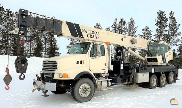 National 18127 40-ton Boom Truck Crane on Sterling LT9500 For Sale ...