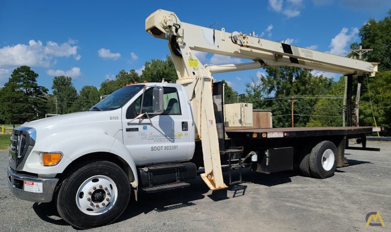 National 571E2 18-ton Boom Truck Crane on Ford F750 For Sale Trucks ...