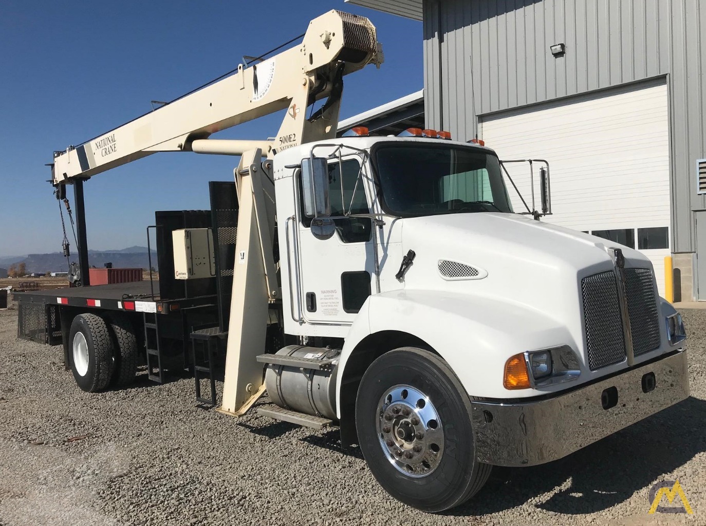 National 571E2 18-ton Boom Truck Crane on Kenworth T300 For Sale Trucks Hoists & Material ...