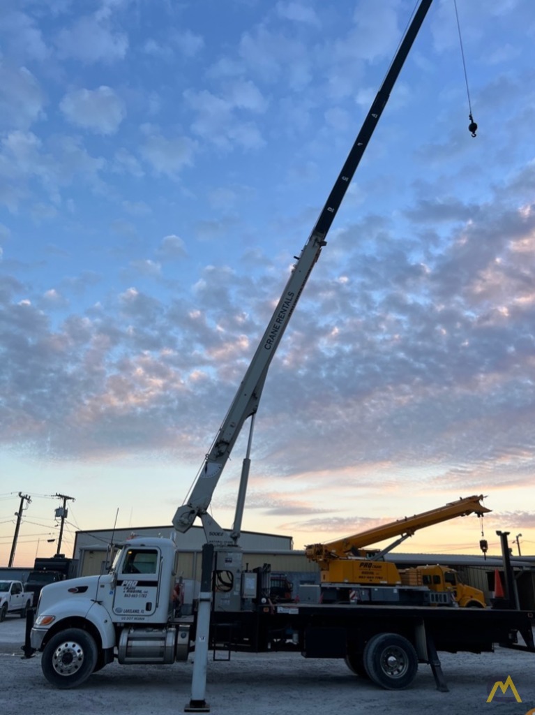 National 571E2 18-ton Boom Truck Crane on Peterbilt 337 For Sale Trucks Hoists & Material ...