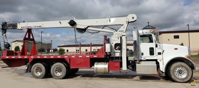 National 571E2 18-ton Boom Truck Crane on Peterbilt 365 For Sale Trucks Hoists & Material ...