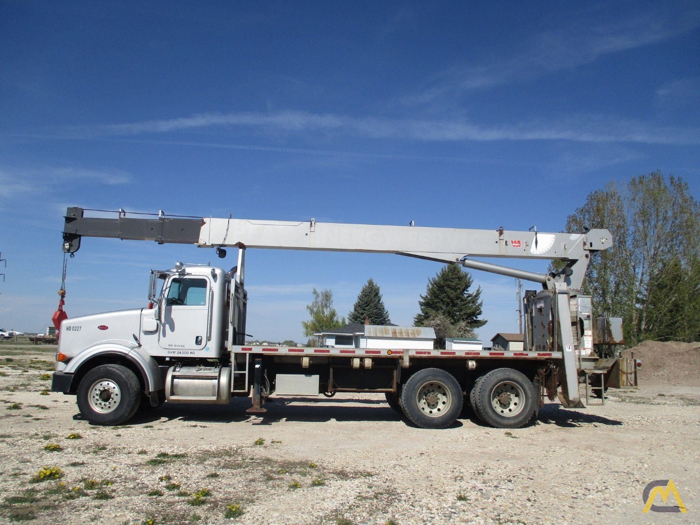 National 600E 20-ton Boom Truck Crane on Peterbilt 378 For Sale Trucks ...