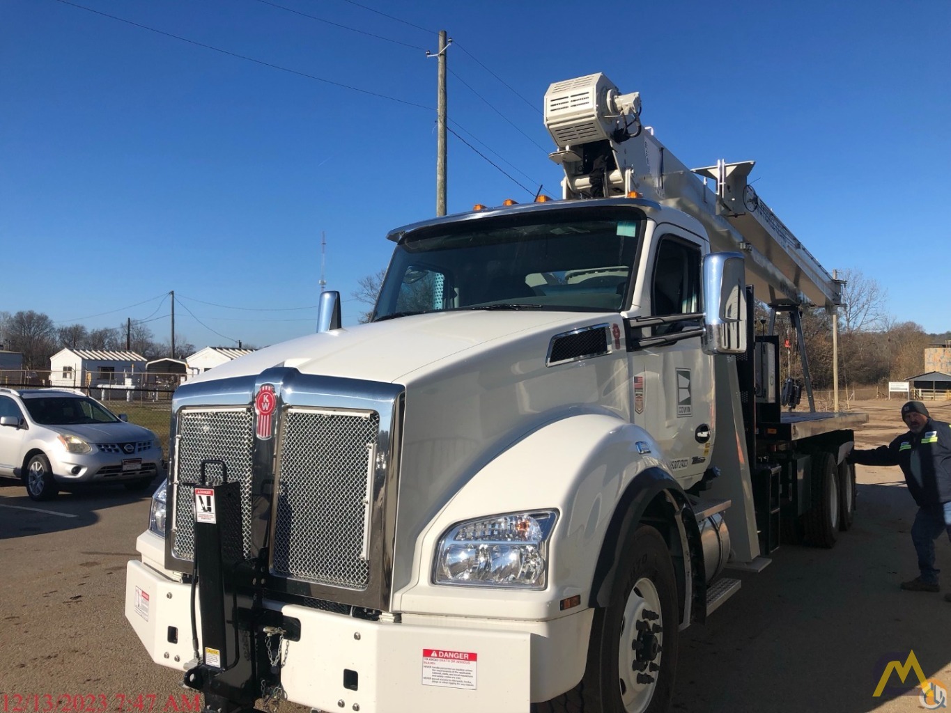 National Series 900A / 9103A Boom Truck Crane on Kenworth T880 For Sale Trucks Hoists & Material ...