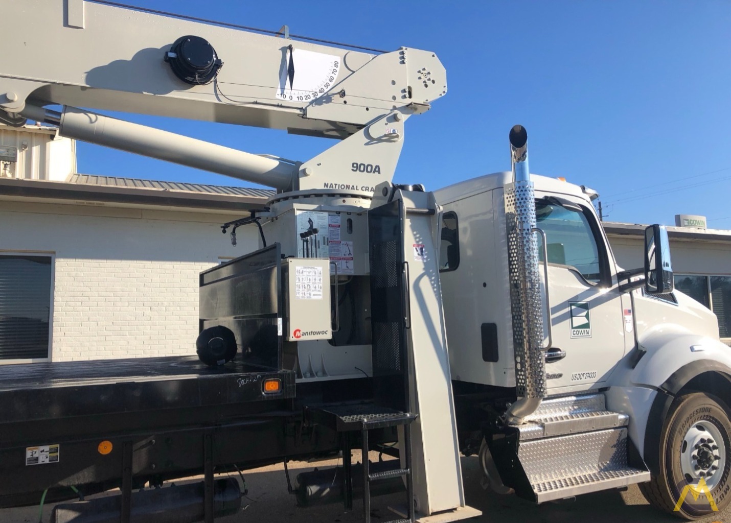 National Series 900A / 9103A Boom Truck Crane on Kenworth T880 For Sale Trucks Hoists & Material ...