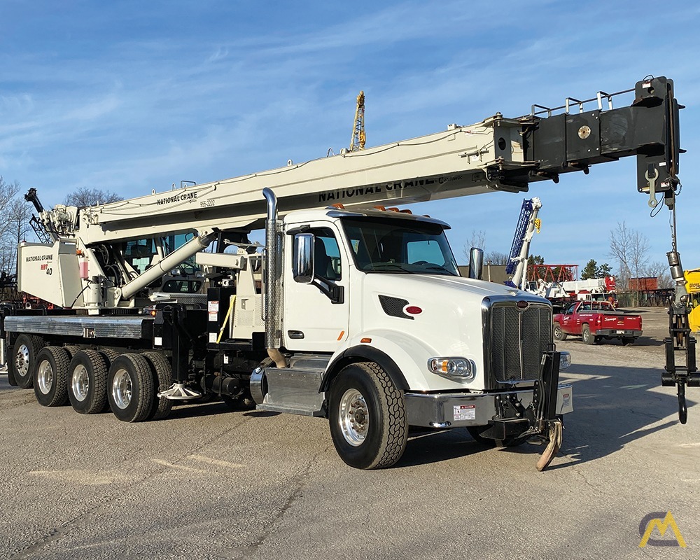National NBT40 40-Ton Boom Truck Crane For Sale Trucks Hoists ...