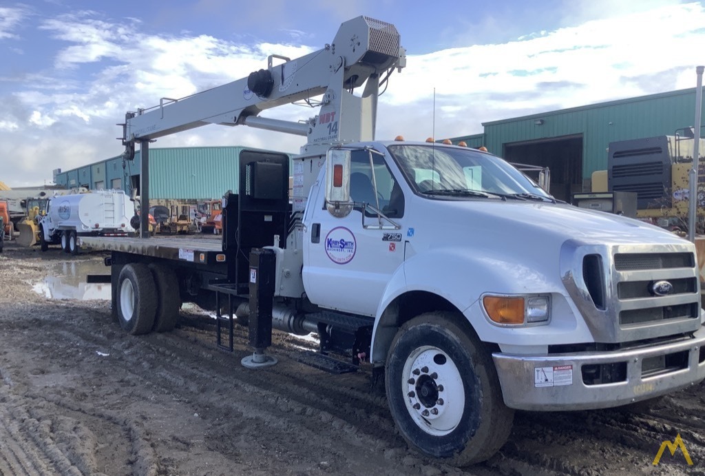 National NBT-14 14-ton Boom Truck Crane on Ford F750 For Sale Trucks ...