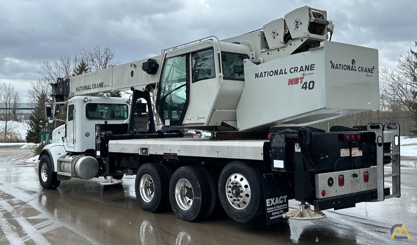 National Series NBT40 / Model NBT40-127 Boom Truck Crane on Peterbilt ...