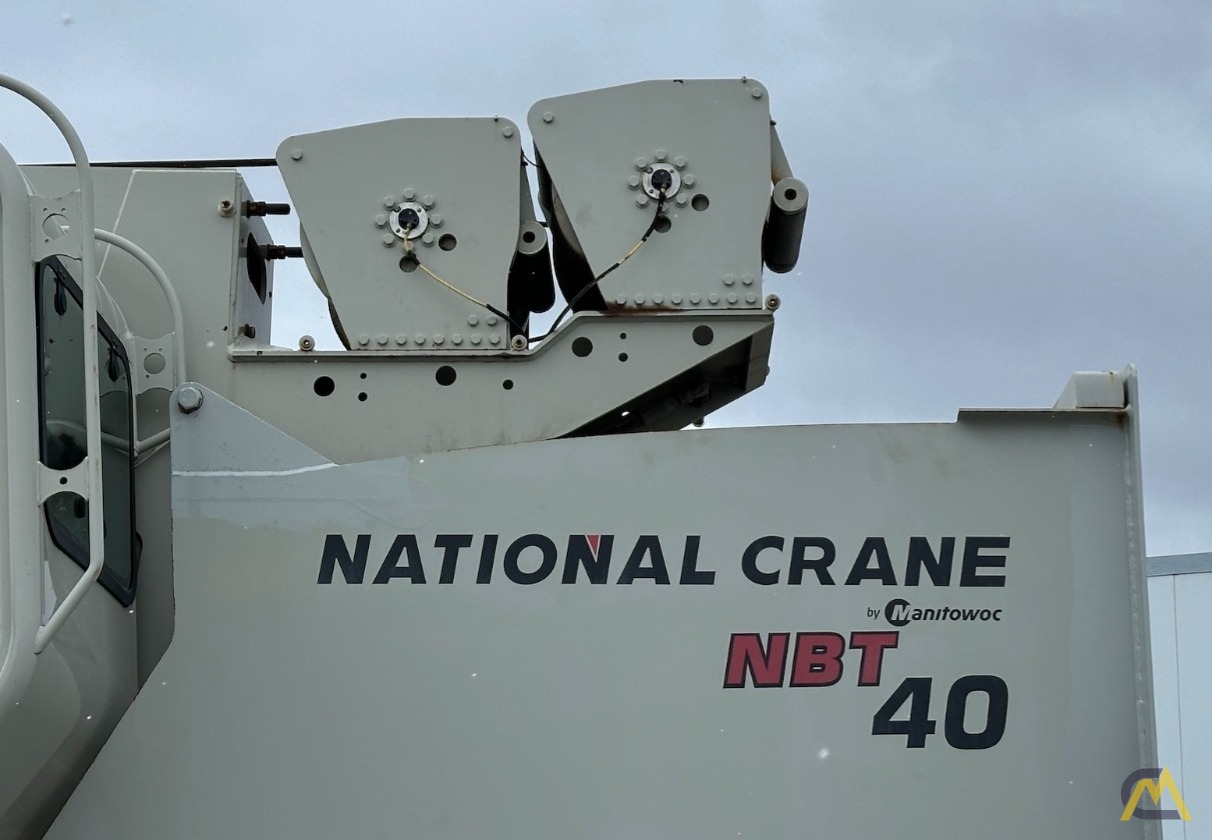 National Series NBT40 / Model NBT40-127 Boom Truck Crane on Peterbilt ...