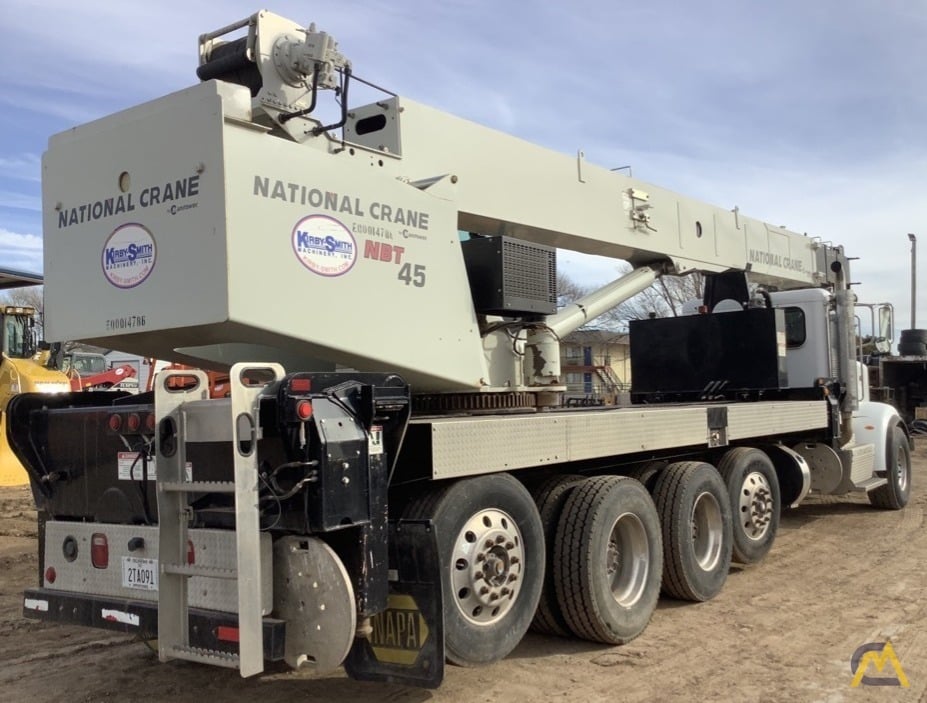 National NBT45 Series / NBT45-103 45-ton Boom Truck Crane on Peterbilt ...