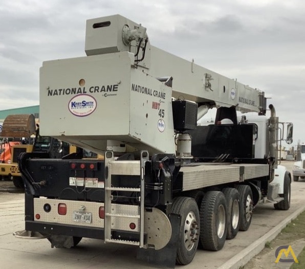 National NBT45 Series / NBT45-127 45-ton Boom Truck Crane on Peterbilt ...