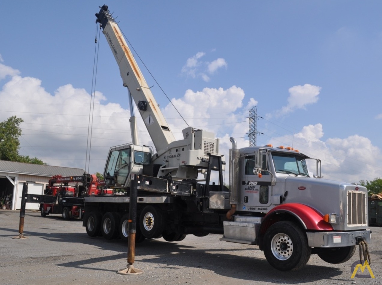 National NBT50-102 50-ton Boom Truck Crane on Peterbilt 365 For Sale ...