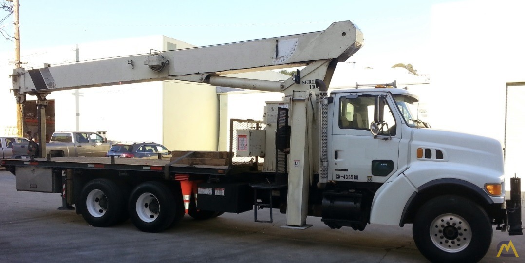 National Series 1100 / 1195 28-ton Boom Truck Crane on Sterling For ...