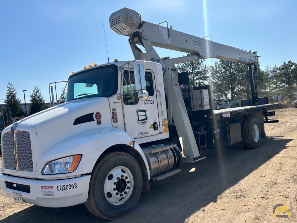 National Series 500E2 / 571E2 Boom Truck Crane on Kenworth For Sale Trucks Hoists & Material ...