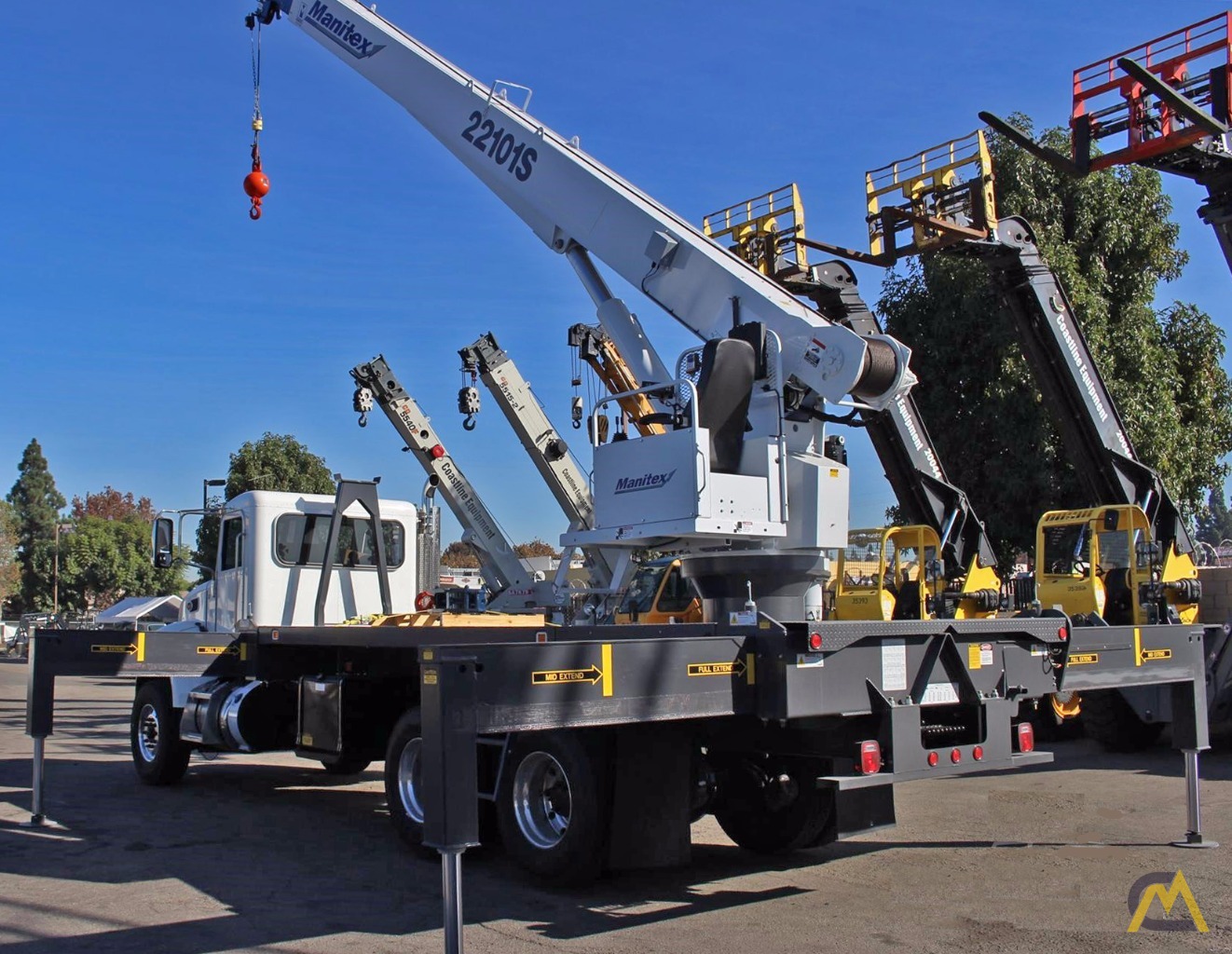 NEW 2017 MANITEX 22101S For Sale or Rent Manitex Boom Trucks Cranes ...