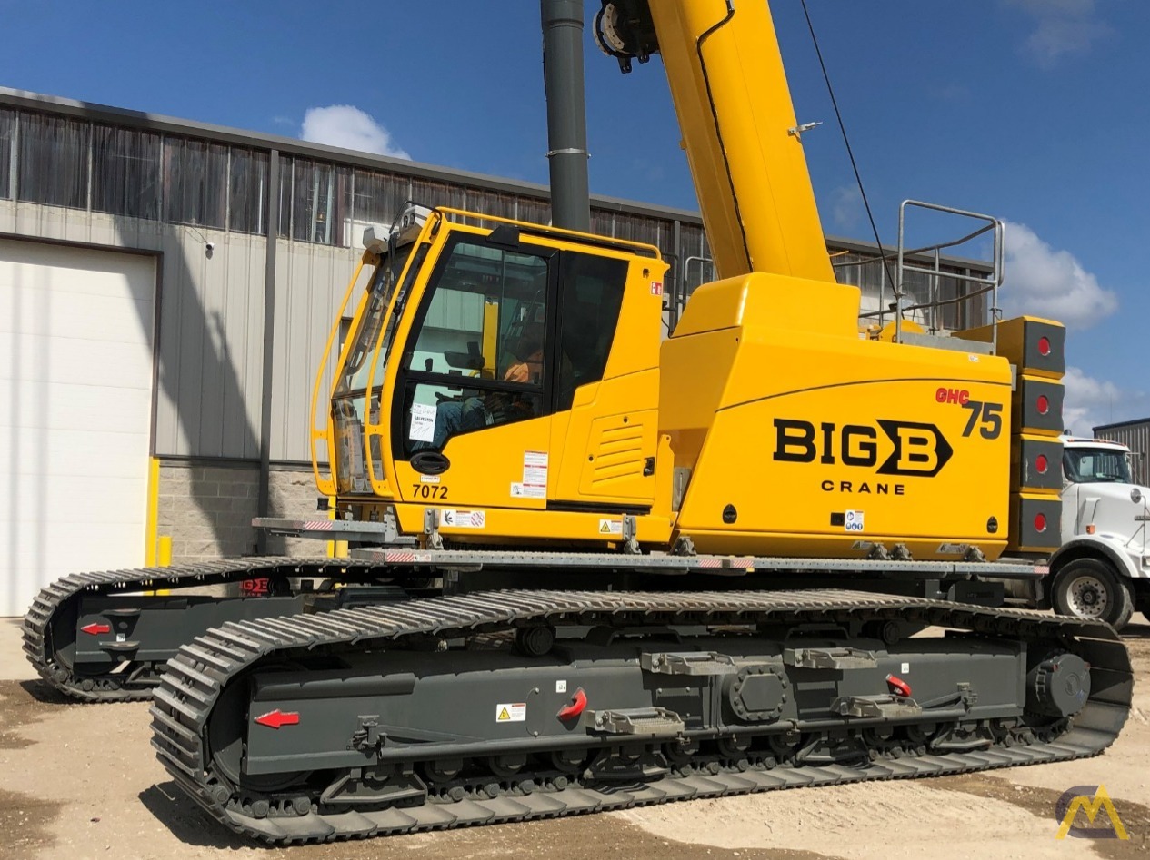 Grove GHC75 75-ton Telescopic Boom Crawler Crane For Sale or Rent ...