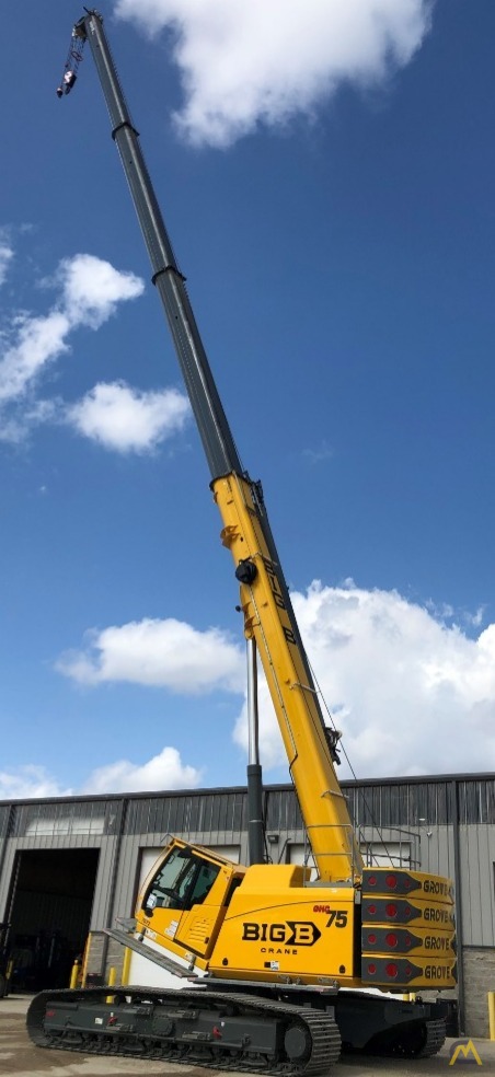 Grove GHC75 75-ton Telescopic Boom Crawler Crane For Sale or Rent ...