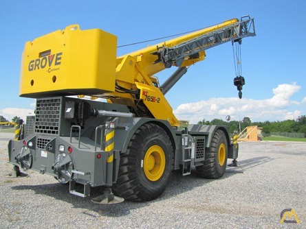 Grove RT765E-2 Rough Terrain Crane For Sale or Rent Hoists & Material ...