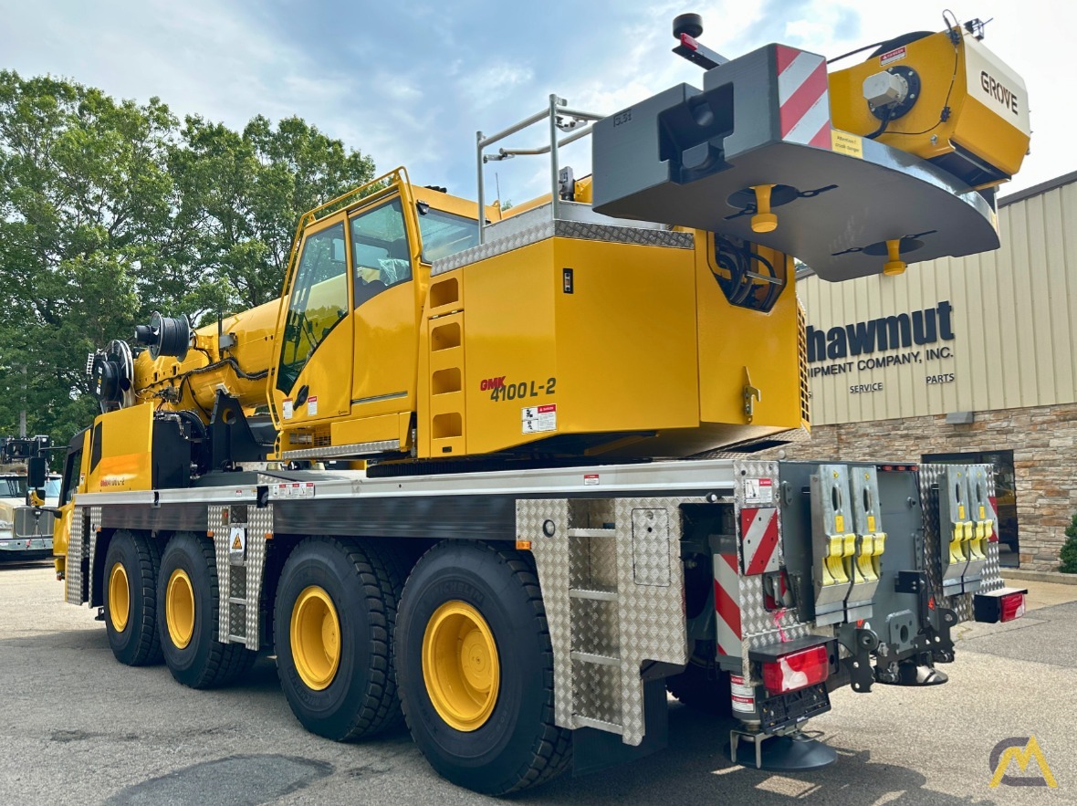 New 2025 GMK4100L-2 S/N: 4100-4276 115 Ton Hydraulic All Terrain Crane ...