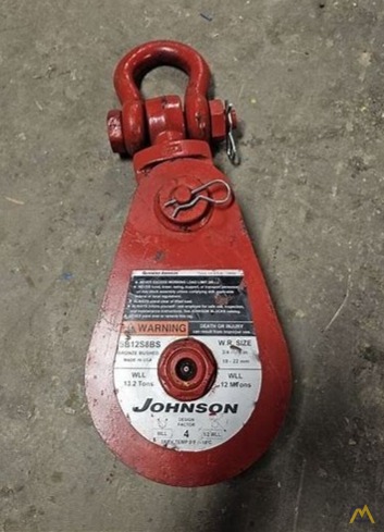 New 8 Ton Snatch Block For Sale Gunnebo Johnson Blocks Parts ...