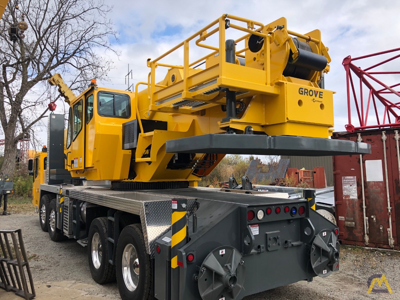 New Grove TMS700E 50-Ton Truck Crane For Sale Hoists & Material ...