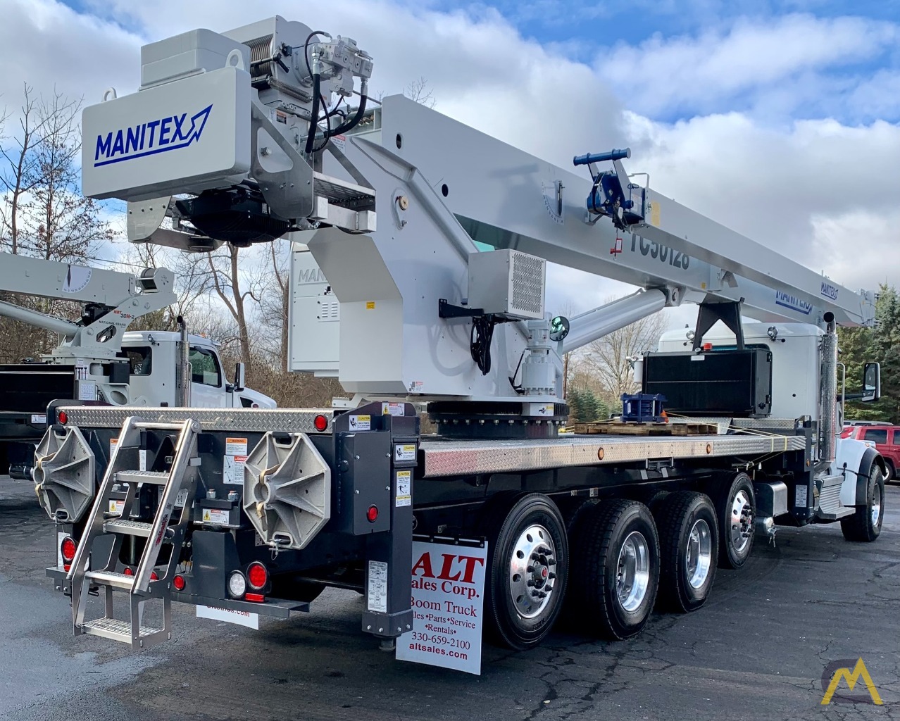 NEW Manitex TC50128S 50-Ton Boom Truck Crane For Sale Trucks Hoists ...