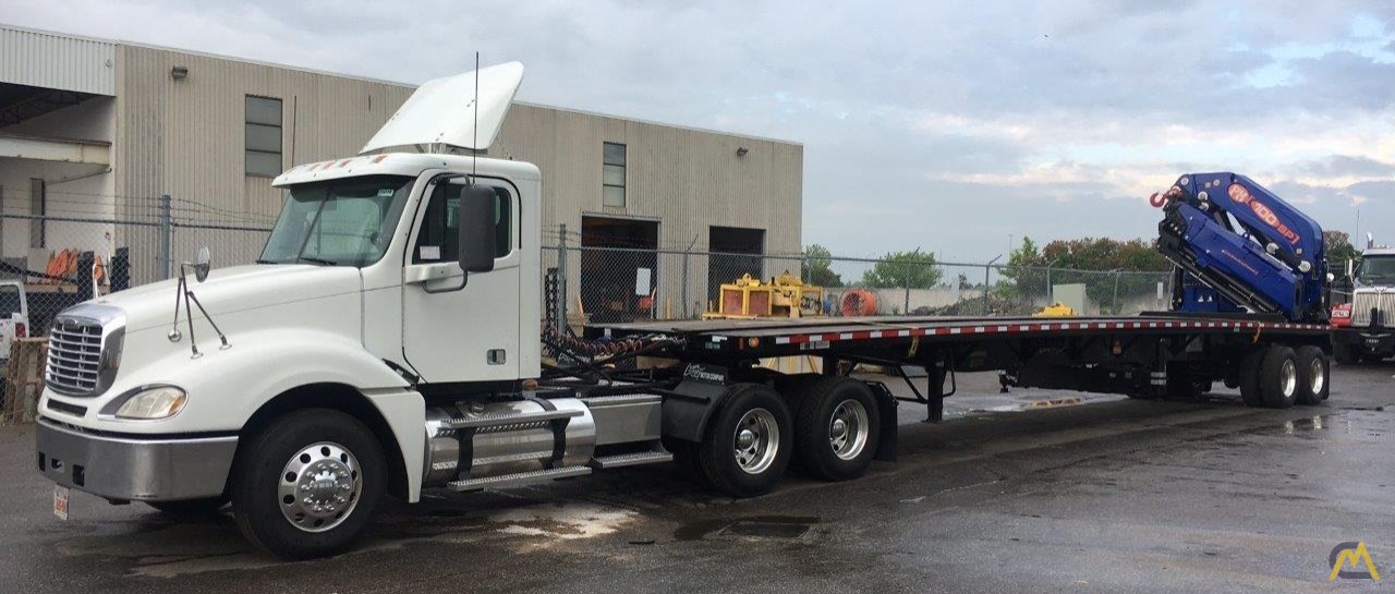 NEW PM 100024 KNUCKLE BOOM REAR-MTD ON 42′ T/A TRAILER For Sale ...