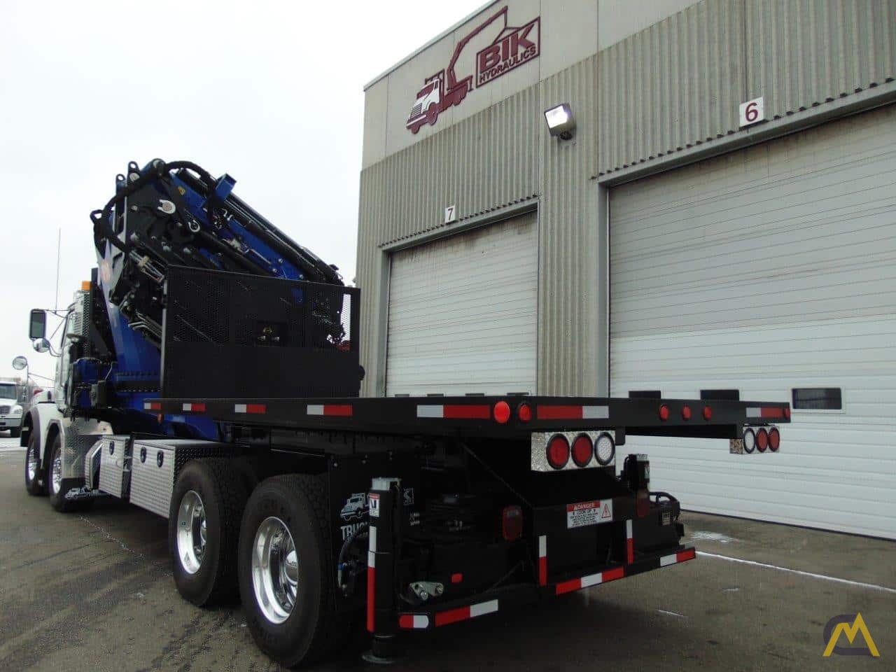 NEW PM 150 + JIB ON WESTERN STAR 4800 & 15′ REMOVABLE DECK For Sale Articulating Knuckle Boom ...