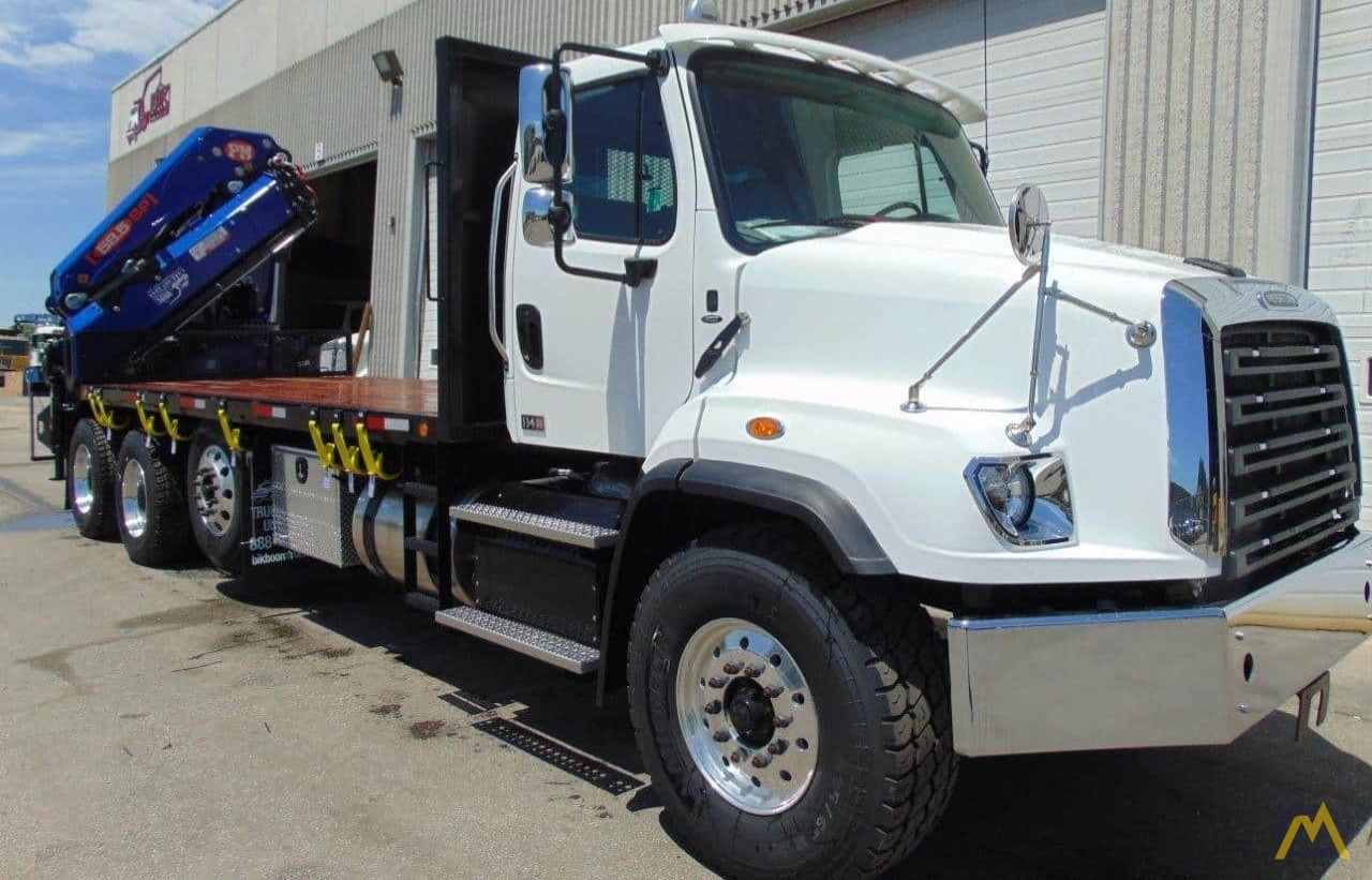 NEW PM 58523 KNUCKLE BOOM ON FREIGHTLINER 114SD T/A For Sale Articulating Knuckle Boom Cranes ...