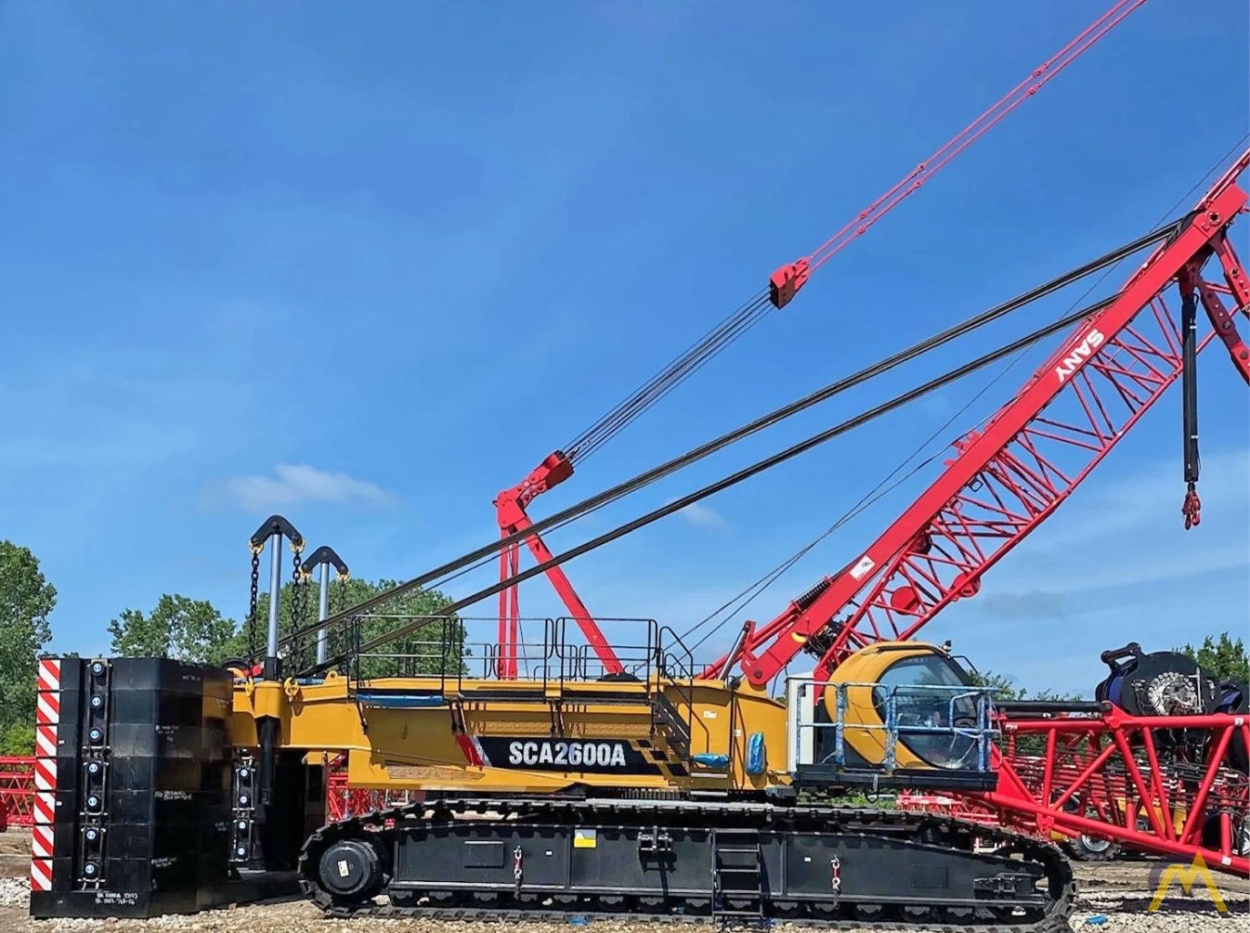 New Sany America SCA2600A Lattice Boom Crawler Crane with 3-Year ...