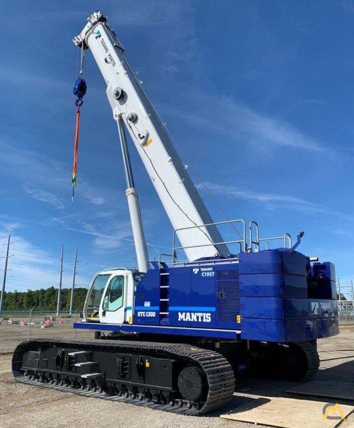 NEW Tadano Mantis GTC-1300 Telecrawler Crane For Sale or Rent Crawler ...