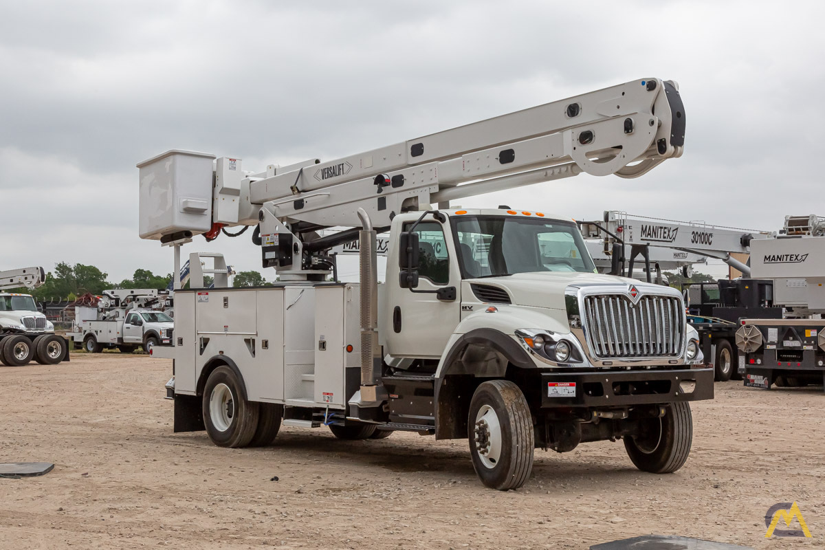 New Versalift VN-555-MHI on International HV507 For Sale Bucket Truck Aerial Platforms Platform ...