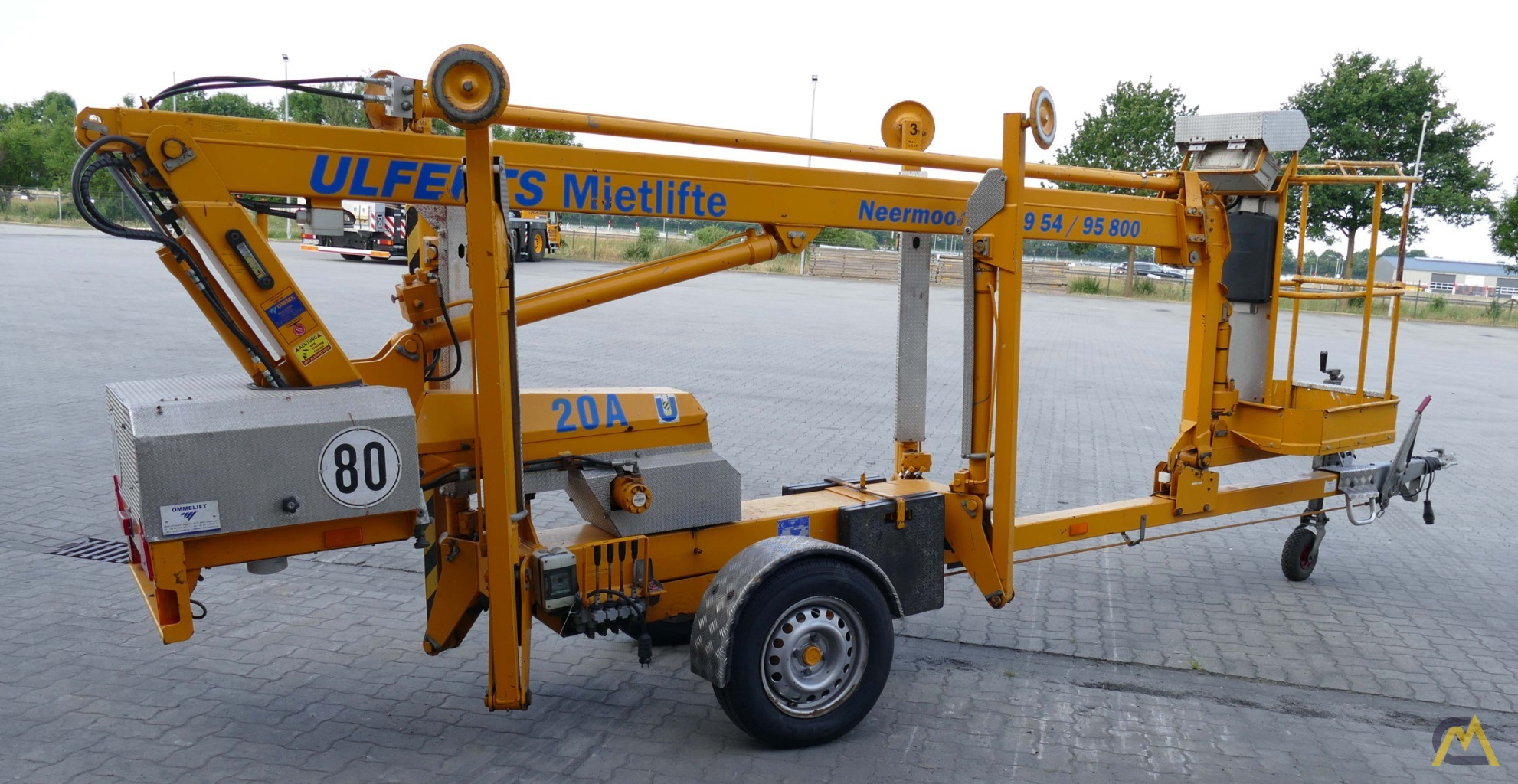 Omme Lift 1050 EZ Aerial Work Platform For Sale Boom Lifts-Telescopic ...