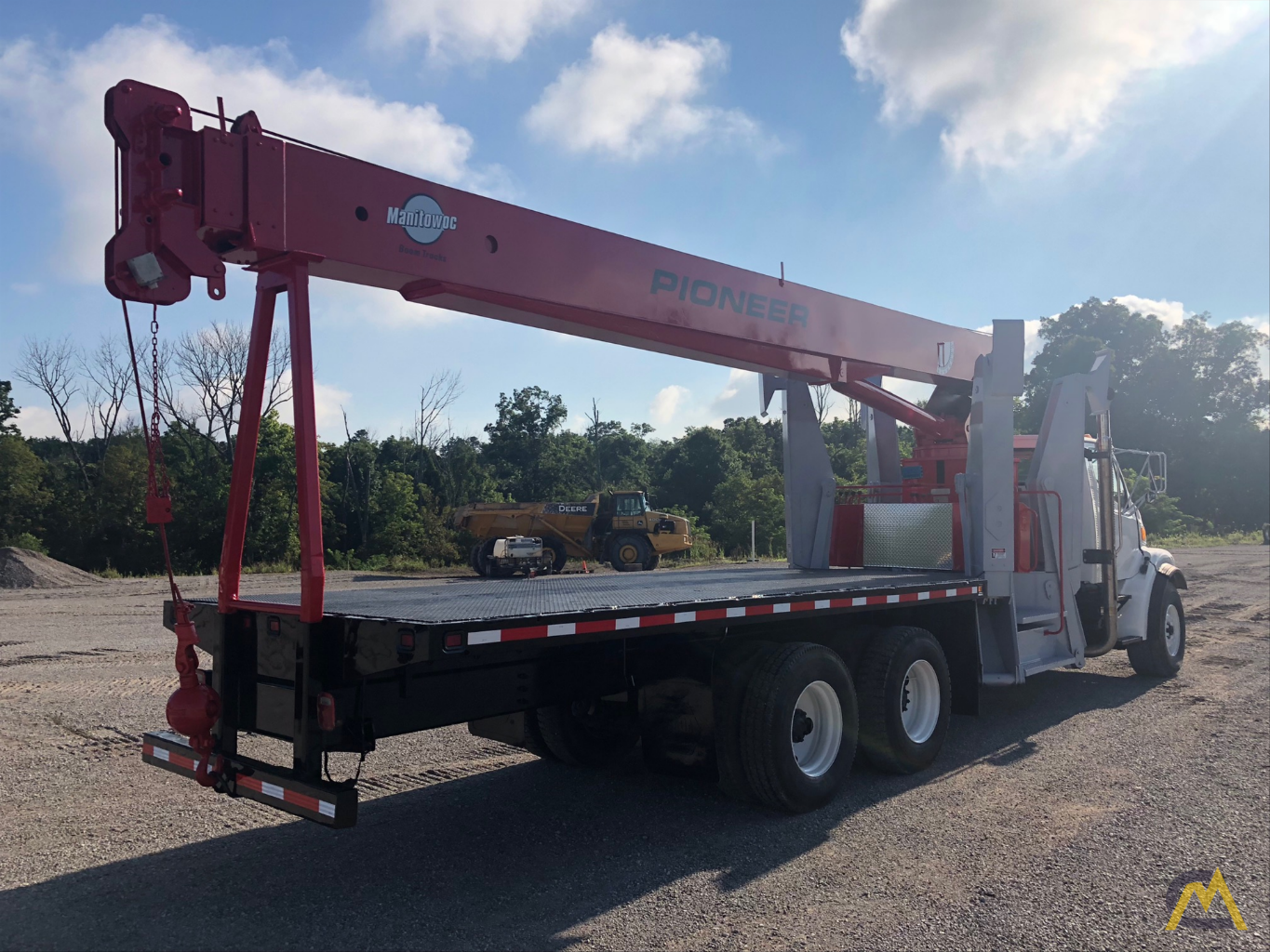 Manitowoc 2278 22-ton Boom Truck Crane on Sterling For Sale Trucks ...
