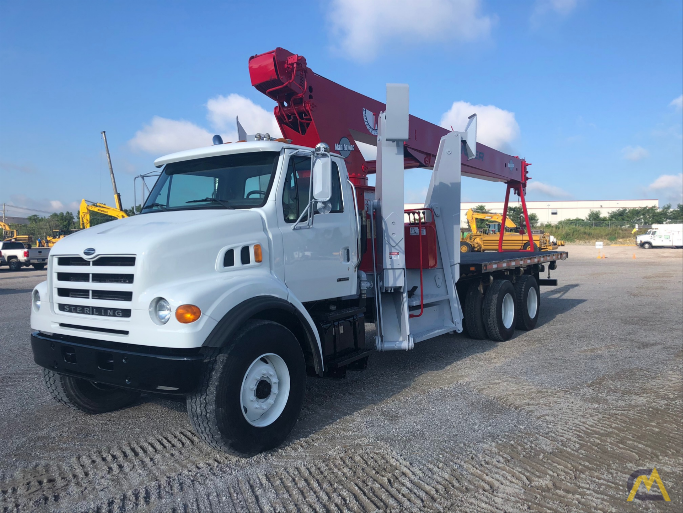 Manitowoc 2278 22-ton Boom Truck Crane on Sterling For Sale Trucks ...