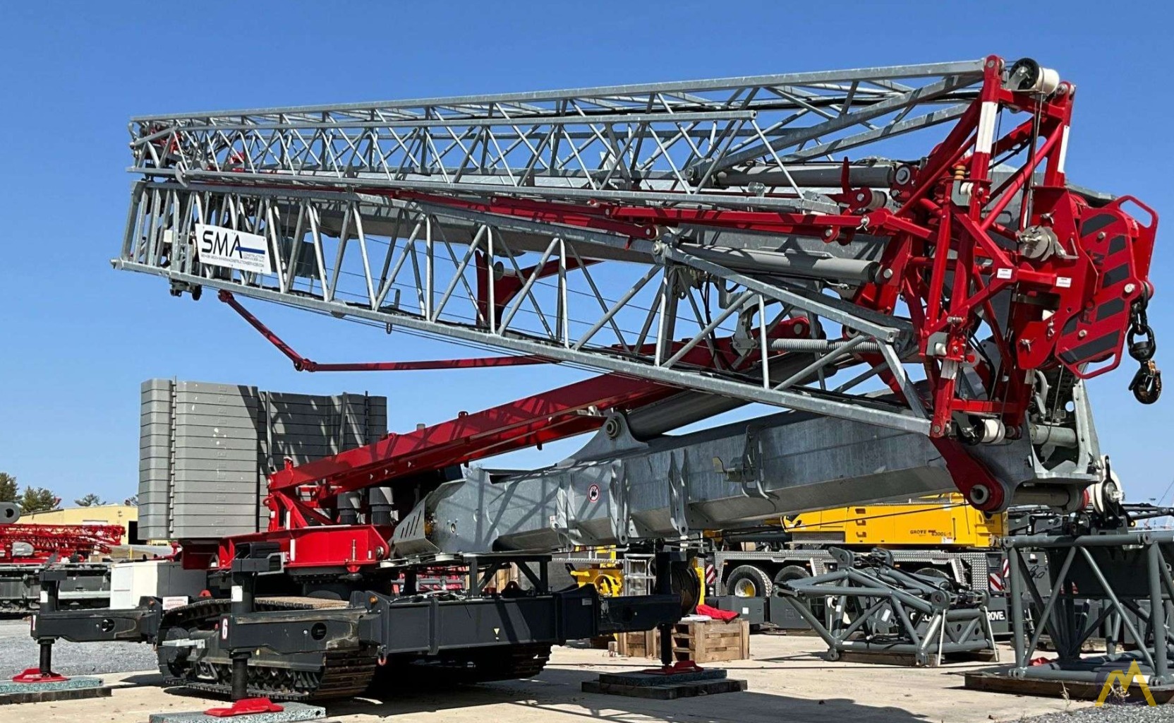 Potain Hup C 40-30 Crawler Track Mounted Self Erecting Tower Crane For ...