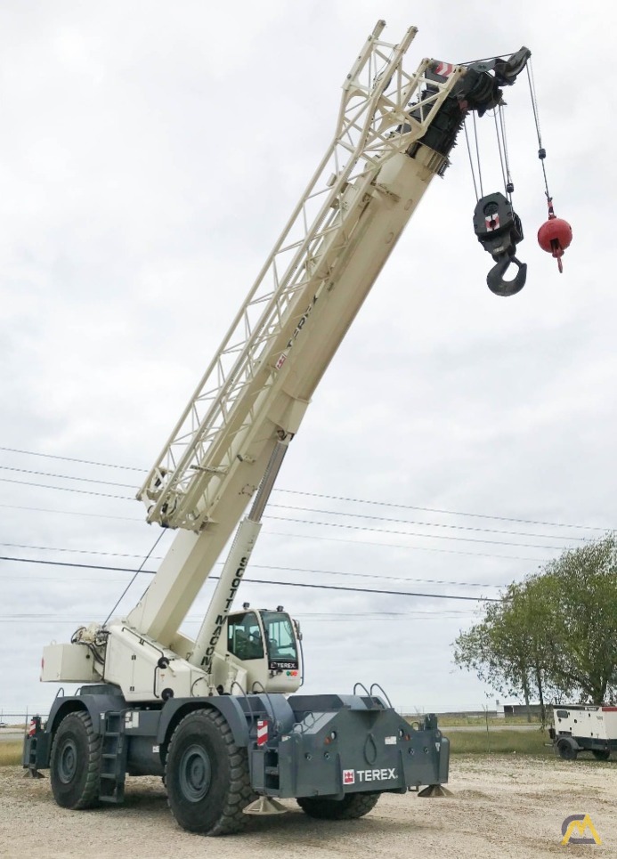 Terex Quadstar 1100 110-Ton Rough Terrain Crane For Sale or Rent Hoists & Material Handlers ...