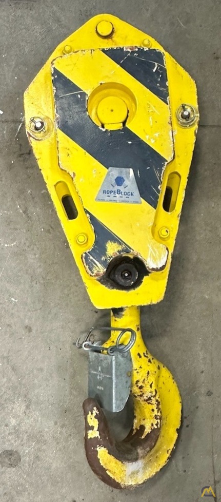 RopeBlock 2-Sheave Quick-Reeving Load Block For Sale Hook Blocks Parts ...